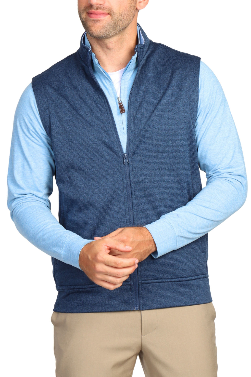 Luxe Textured Performance Vest – TailorByrd