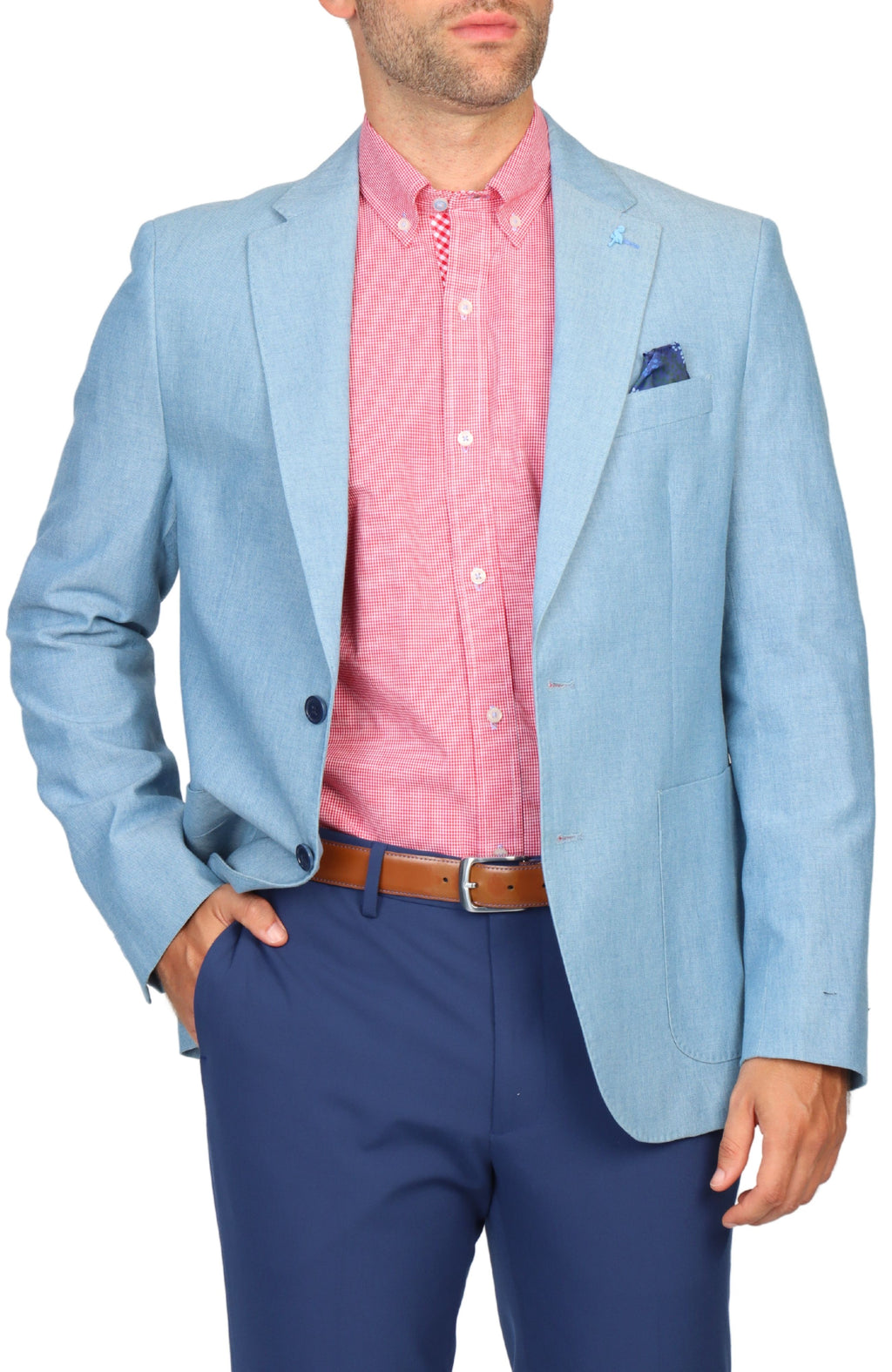 Ice Blue Dyed Pincord Sport Coat – TailorByrd